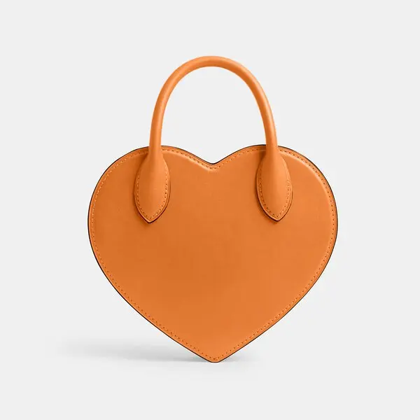 Coach Heart Bag - Brass/Washed Orange | Editorialist